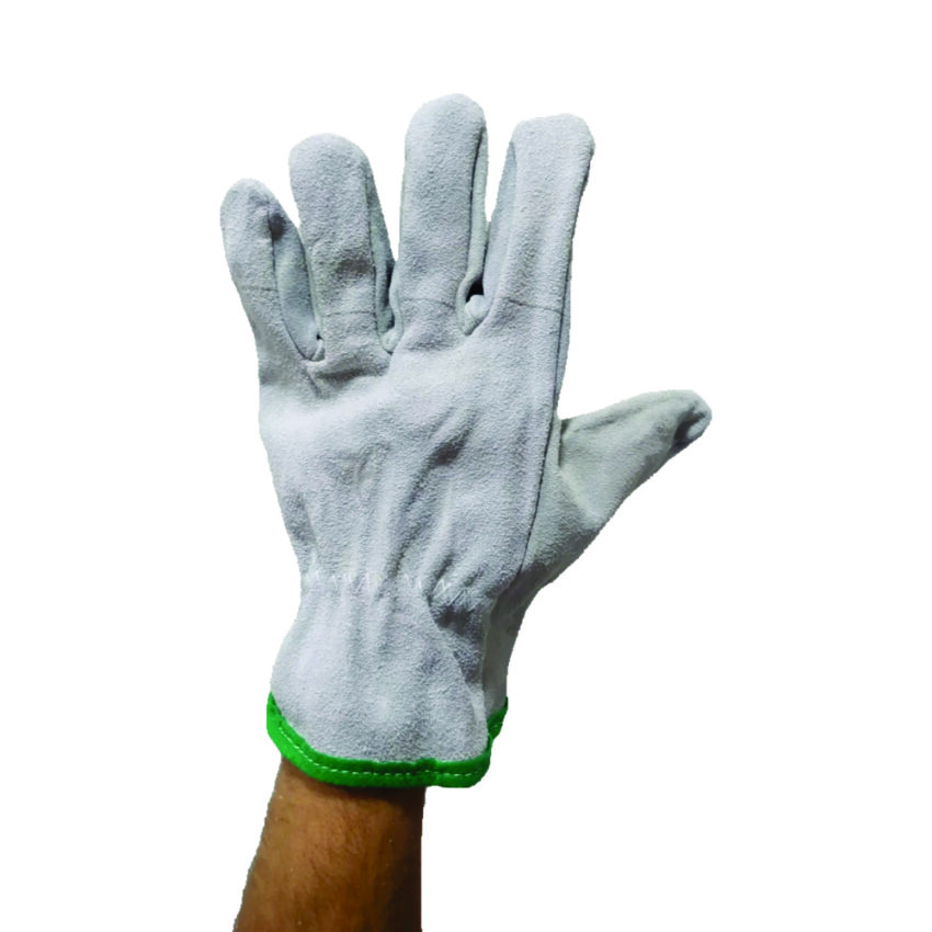 Luva Raspa Couro Cano Curto - Plus | SL EPI